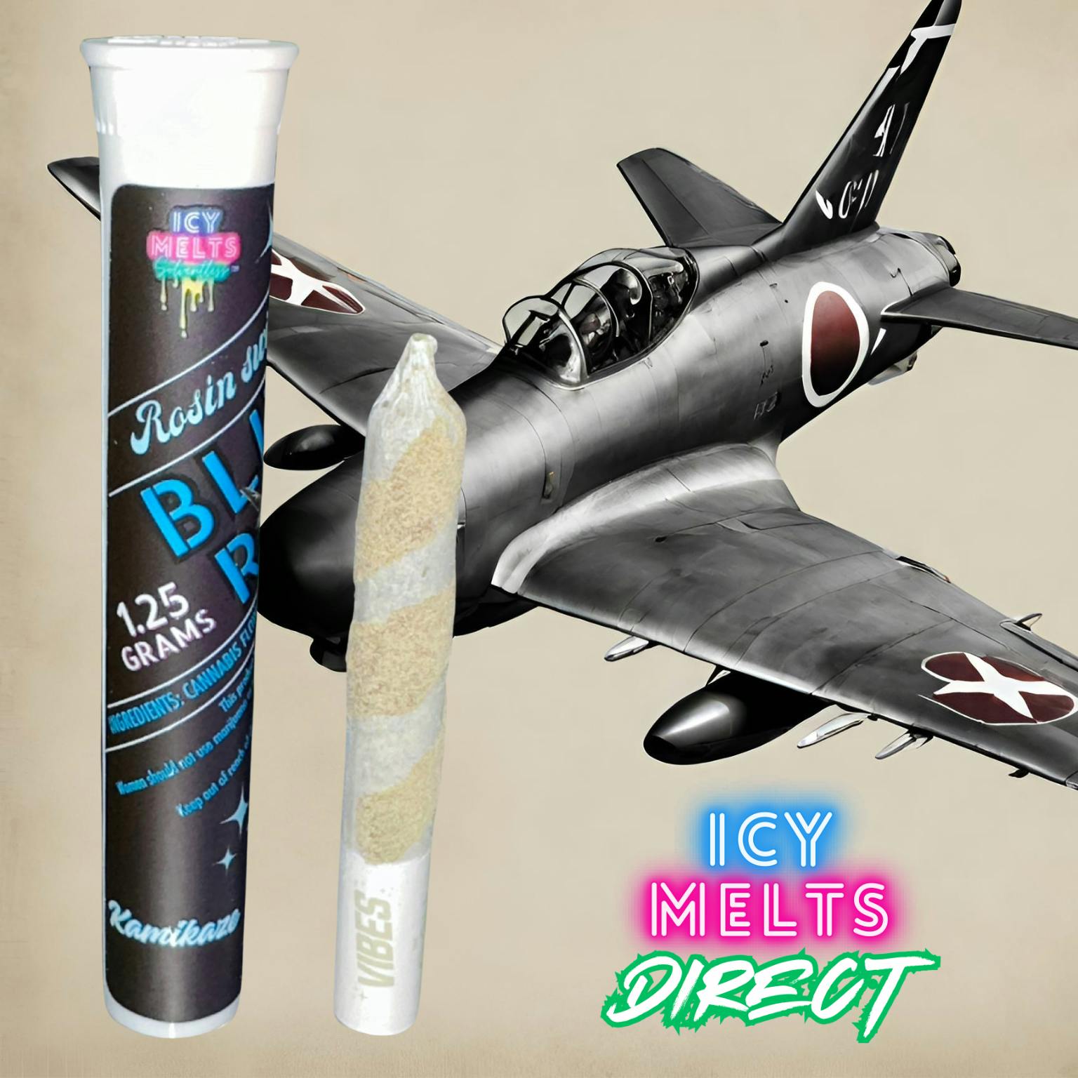 BLIZZY ROLLS - KAMIKAZE - ICY MELTS SOLVENTLESS