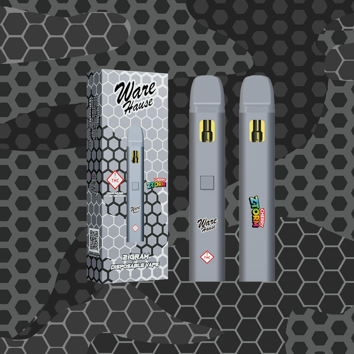 WARE HAUSE 2 Gram Disposable - CHERRY ZTORM - Ware Hause