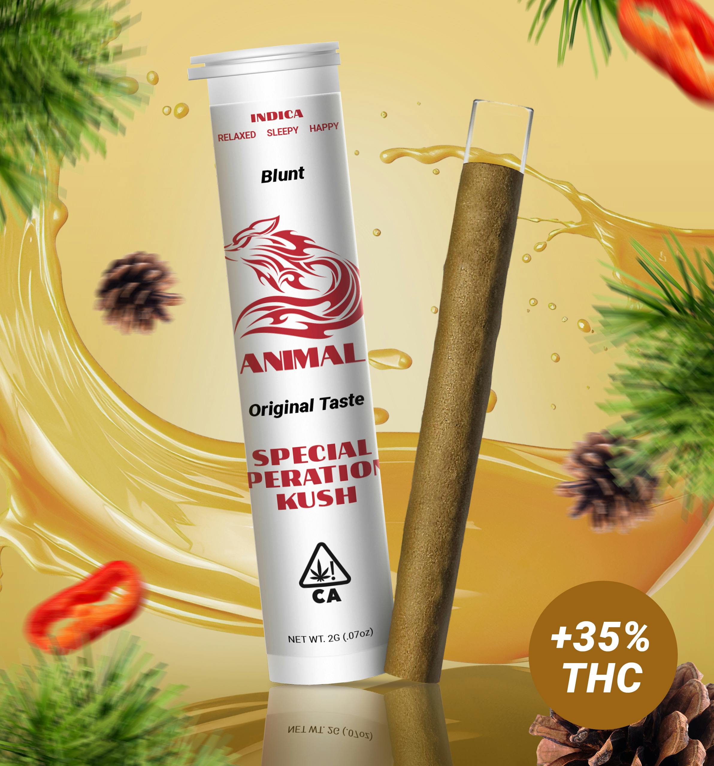 2G Blunt - Special Operations Kush - Animal