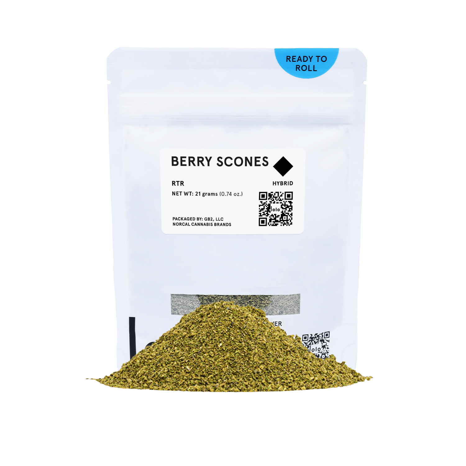 Berry Scones | Indoor Ready To Roll | 21g - lolo