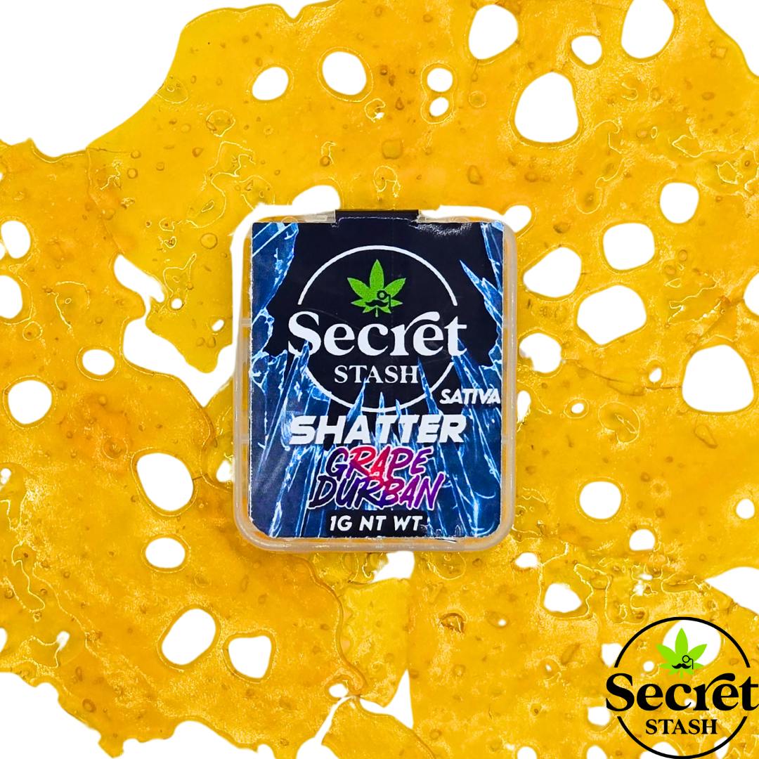 Secret Stash | Shatter | Grape Durban | 1g - Secret Stash