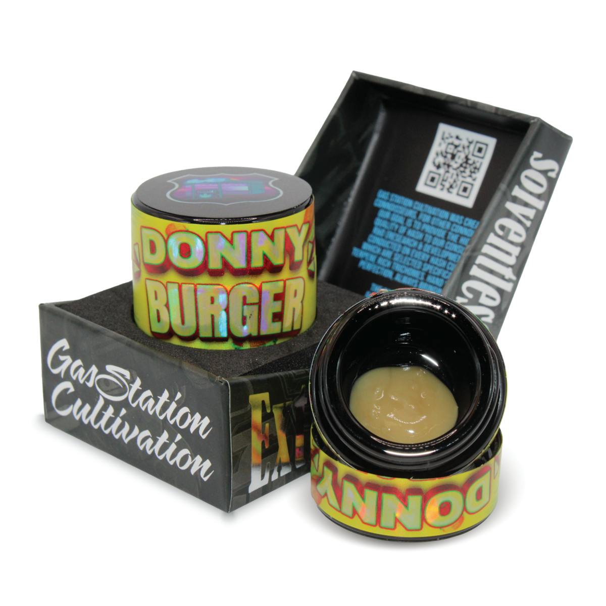 Donny Burger Live Hash Rosin 1g - Cold Cured - Tier 1 (Rising Roots Collab) - Gas Station ...
