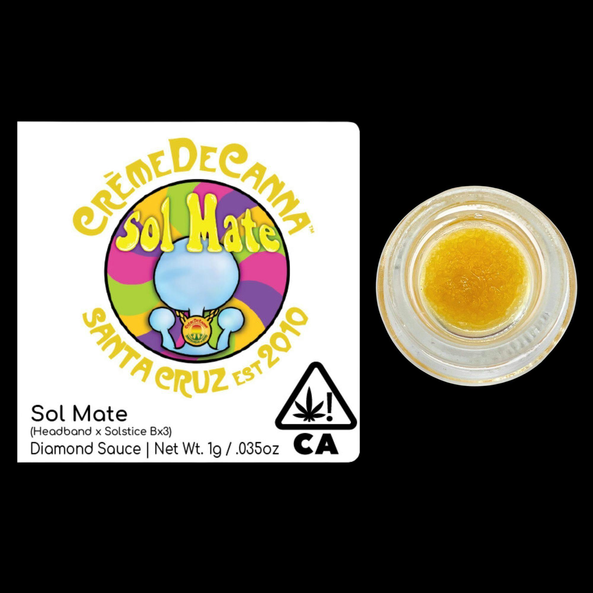 Creme De Canna - Diamond Sauce - Sol Mate - 1g - ( H ) - Crème De Canna