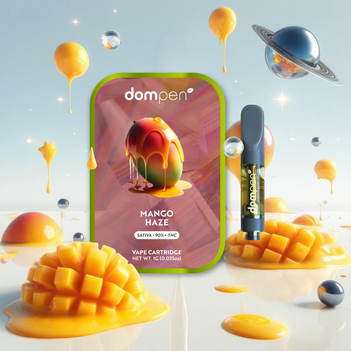 dompen™ Mango Haze (Sativa) - 1G Cartridge - dompen™ & Koa