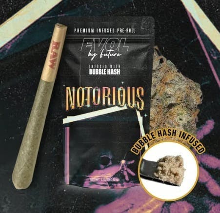 EVOL - Notorious #1 - Cone - Infused Joint - 1.5g - EVOL by Future