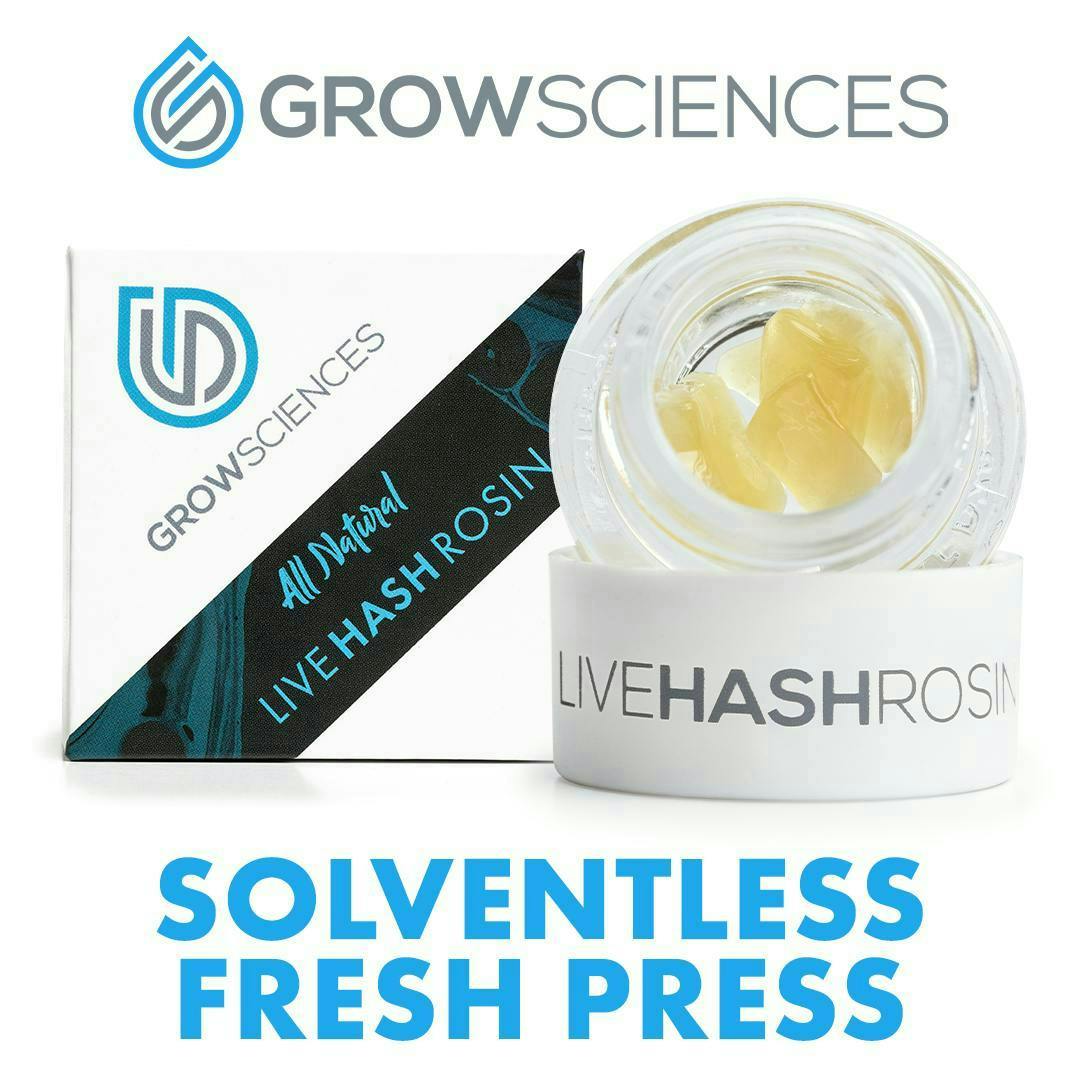 Tropical Cherry Live Hash Rosin Fresh Press (1g) - Grow Sciences