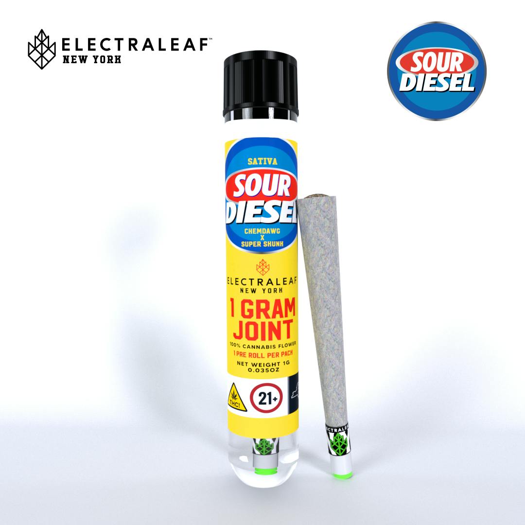 Sour Diesel 1g joint - Electraleaf New York