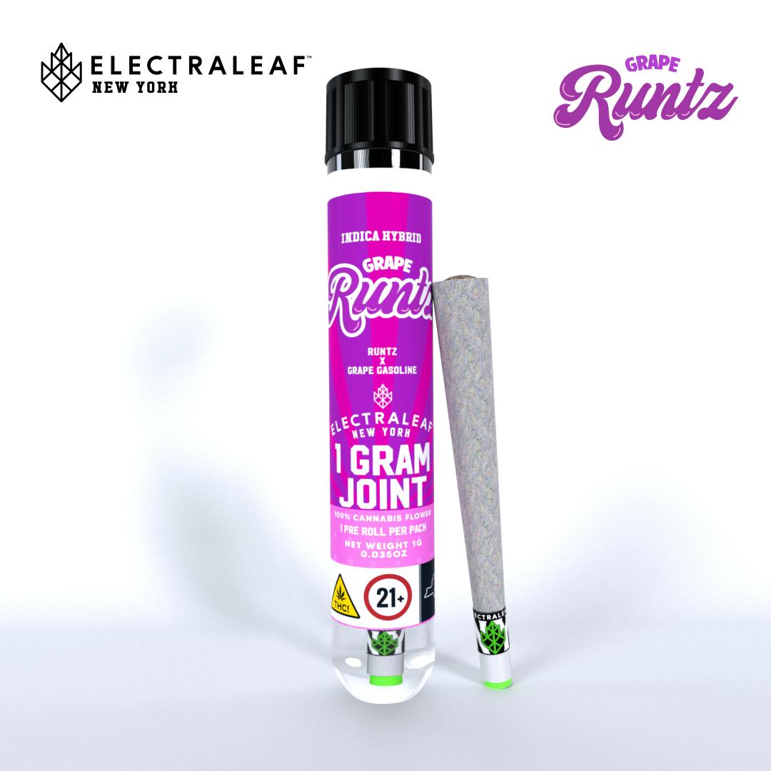 Grape Runtz 1g joint - Electraleaf New York