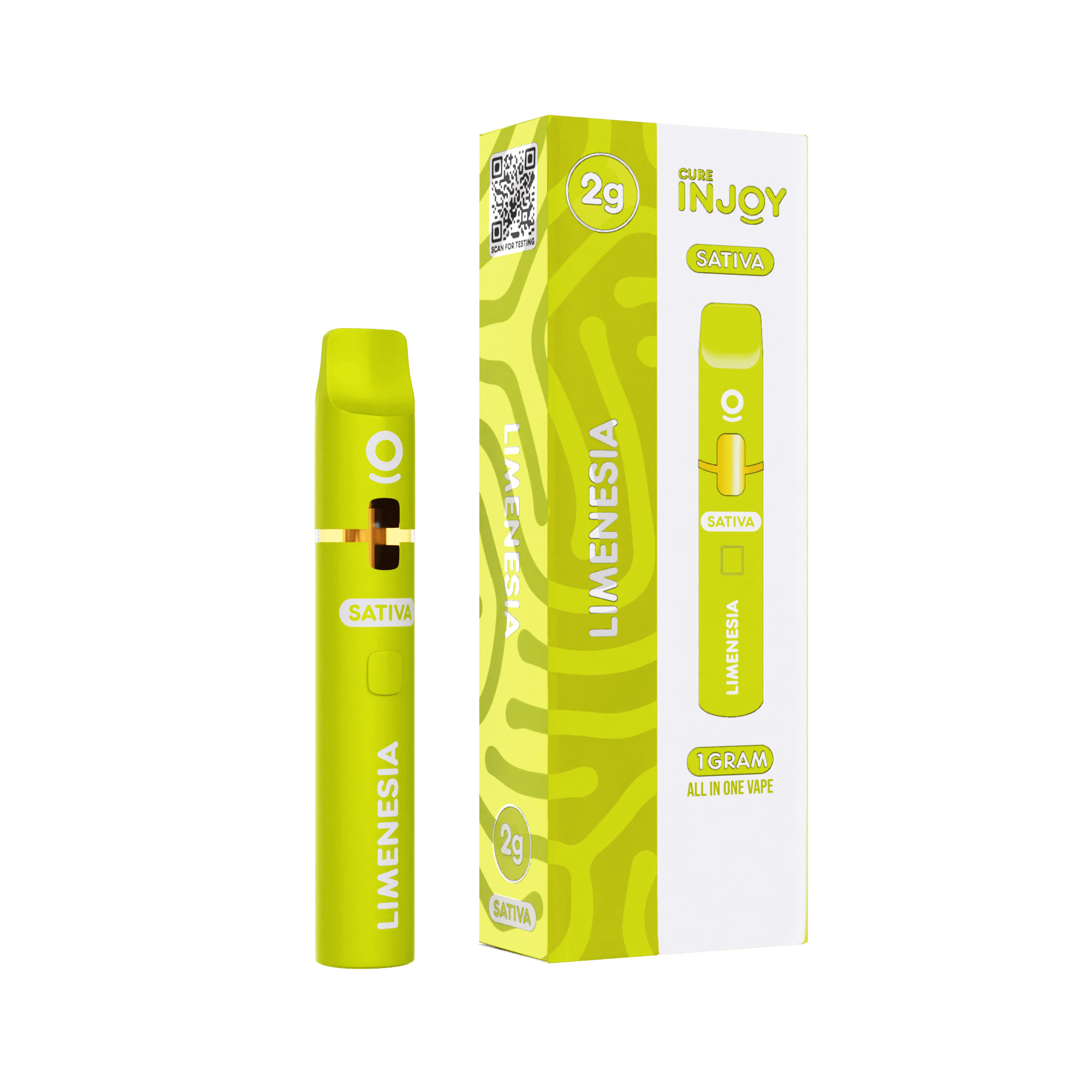 Cure Injoy 2G Limenesia - AIO (SATIVA) - Cure Injoy