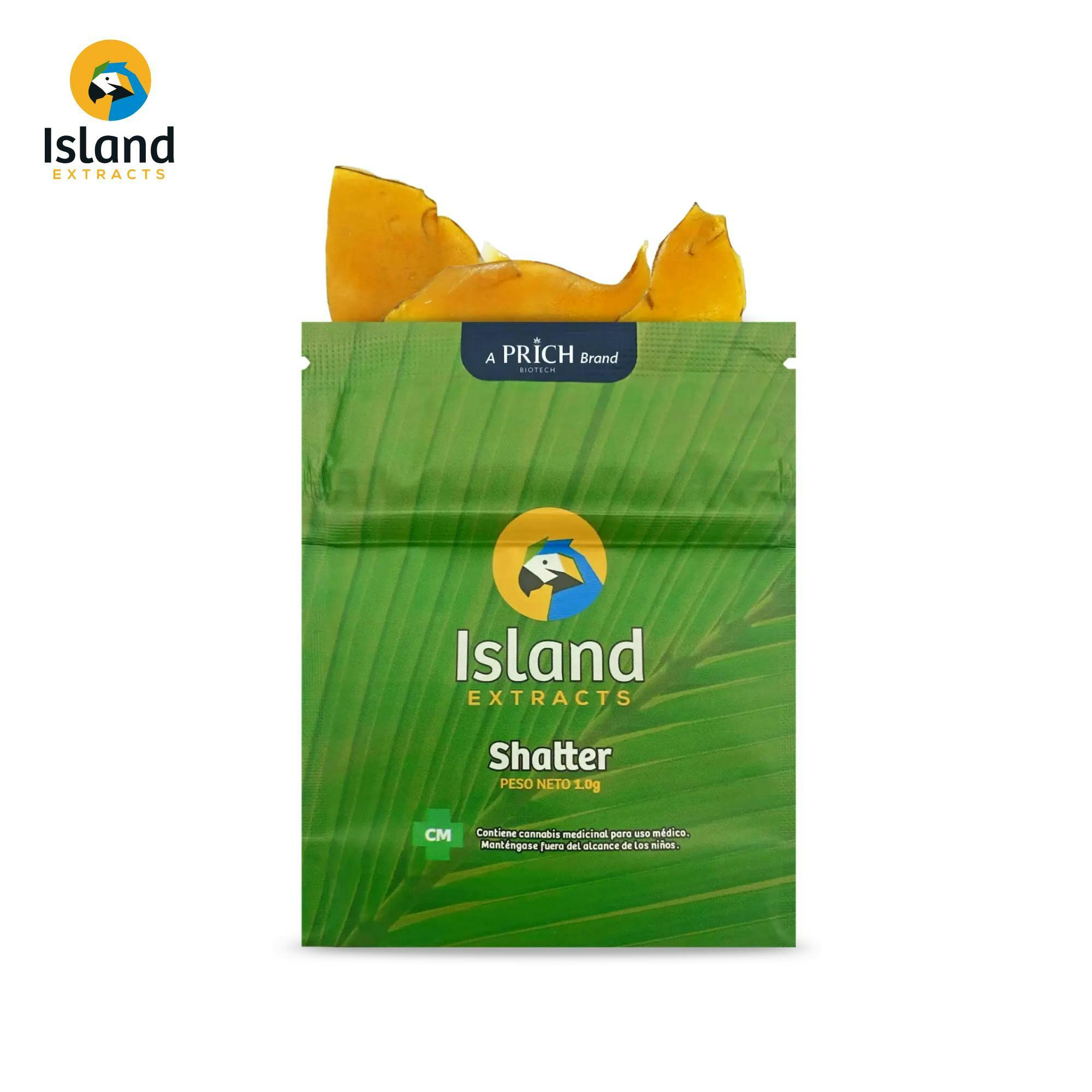 Sicky Buns Shatter 1g - Island Extracts PR