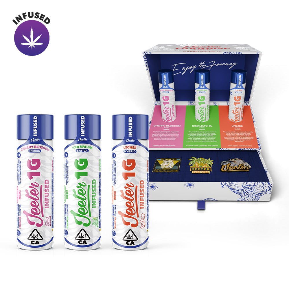 Jeeter Paradise Pack - 3 Infused 1G Summer Pre-Rolls - Jeeter