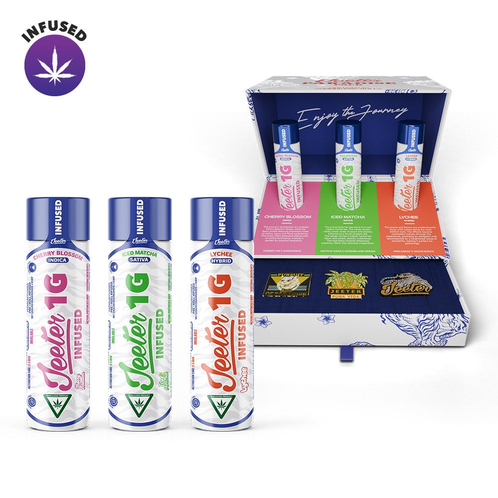 Jeeter Paradise Pack - 3 Infused 1G Summer Pre-Rolls - Jeeter