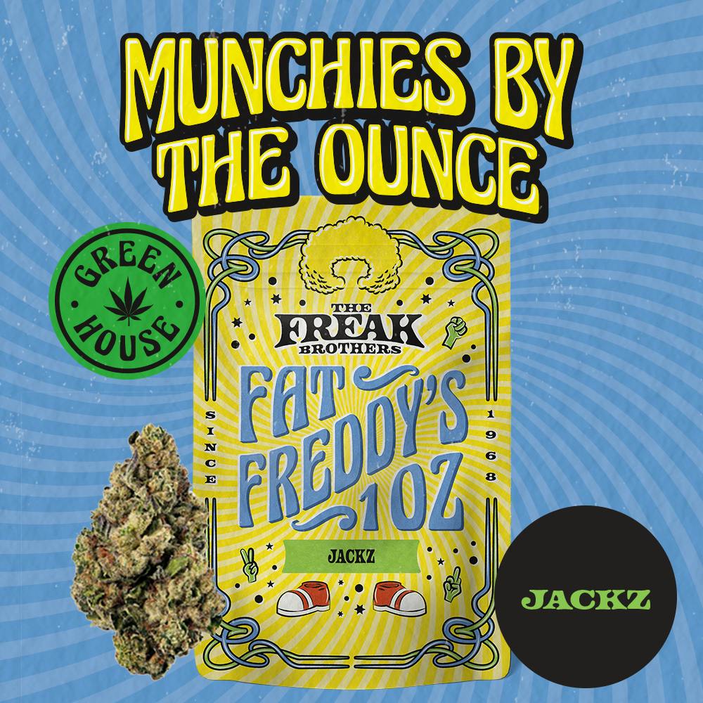 Fat Freddy's 1oz - Jackz - Freak Brothers - The Freak Brothers