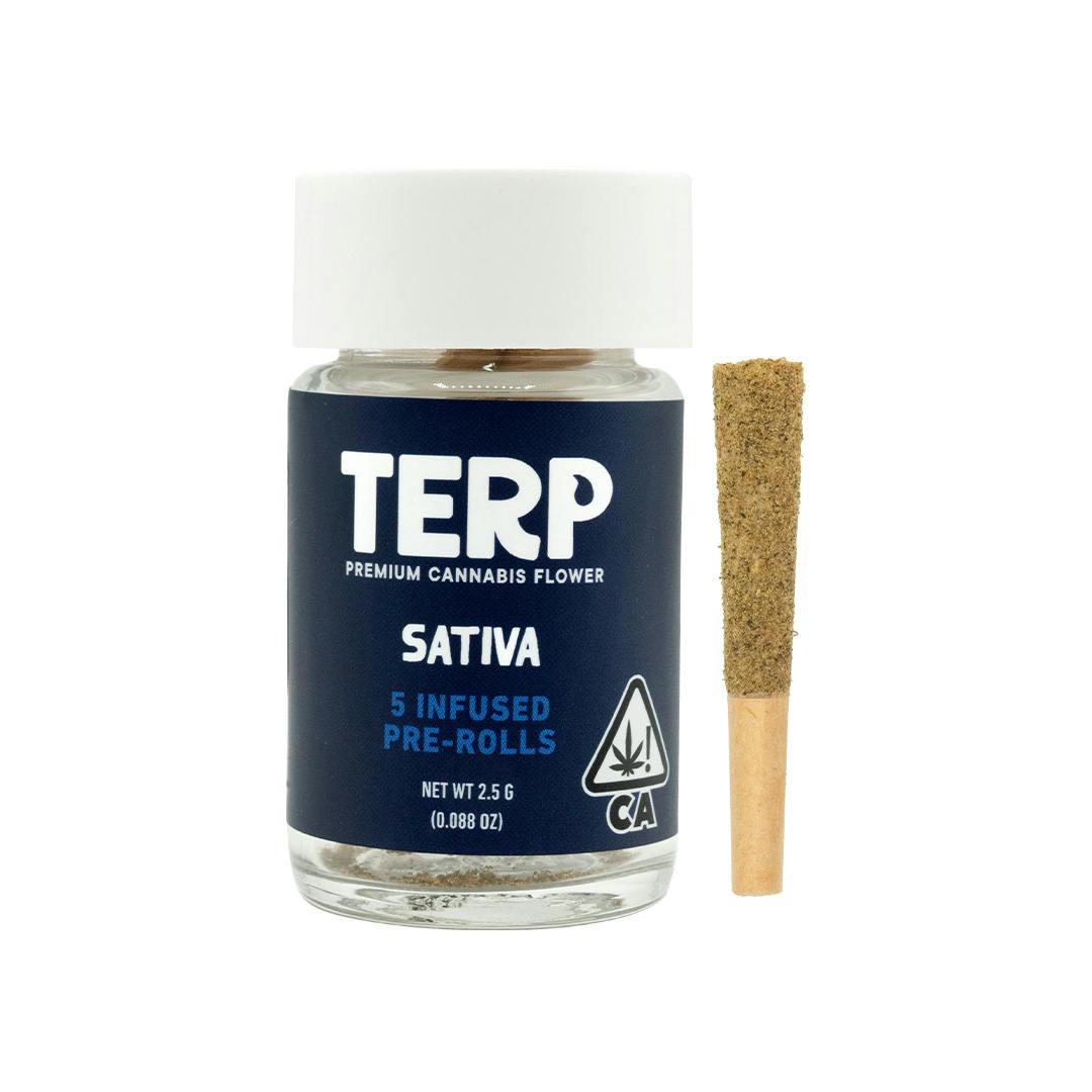 TERP 2.5G 5 Pack Infused Preroll - Blue Neptune - TERP Brand