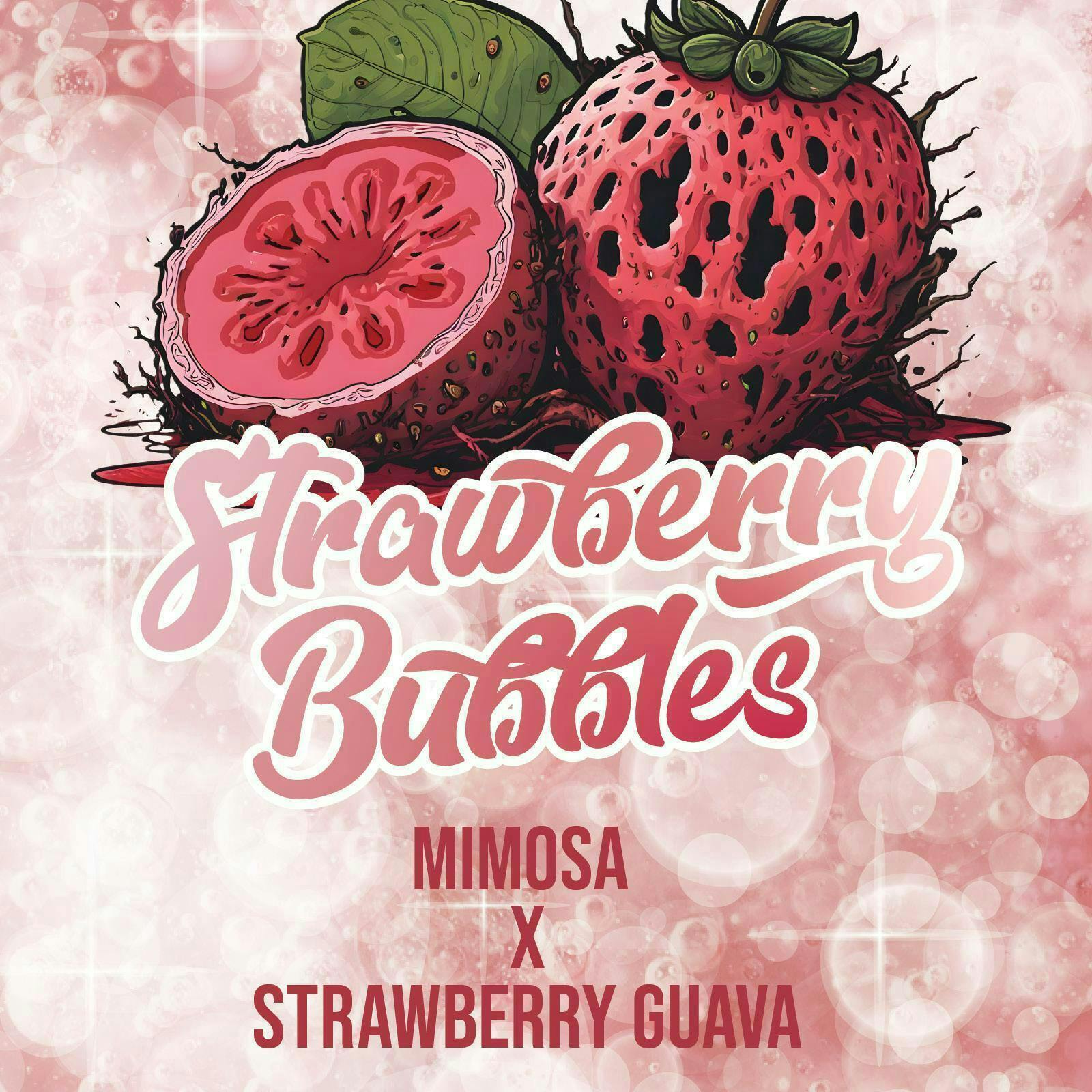 Strawberry Bubbles - 2g - Live Hash Rosin Batter - Okie TSGP