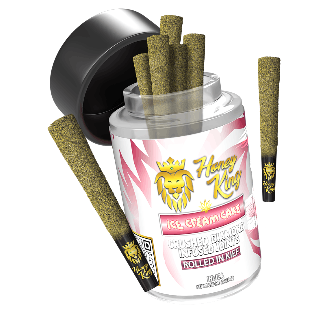 Honey King 7x Infused Live Resin Mini Joints 3.5G - ICE CREAM CAKE ...