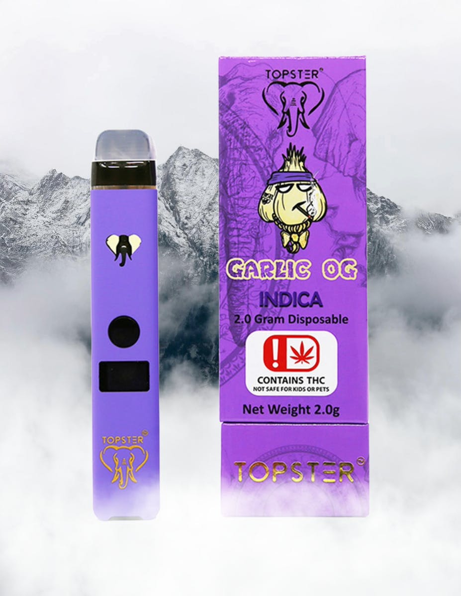 TOPSTER - GARLIC OG - 2000MG DISPOSABLE - TOPSTER