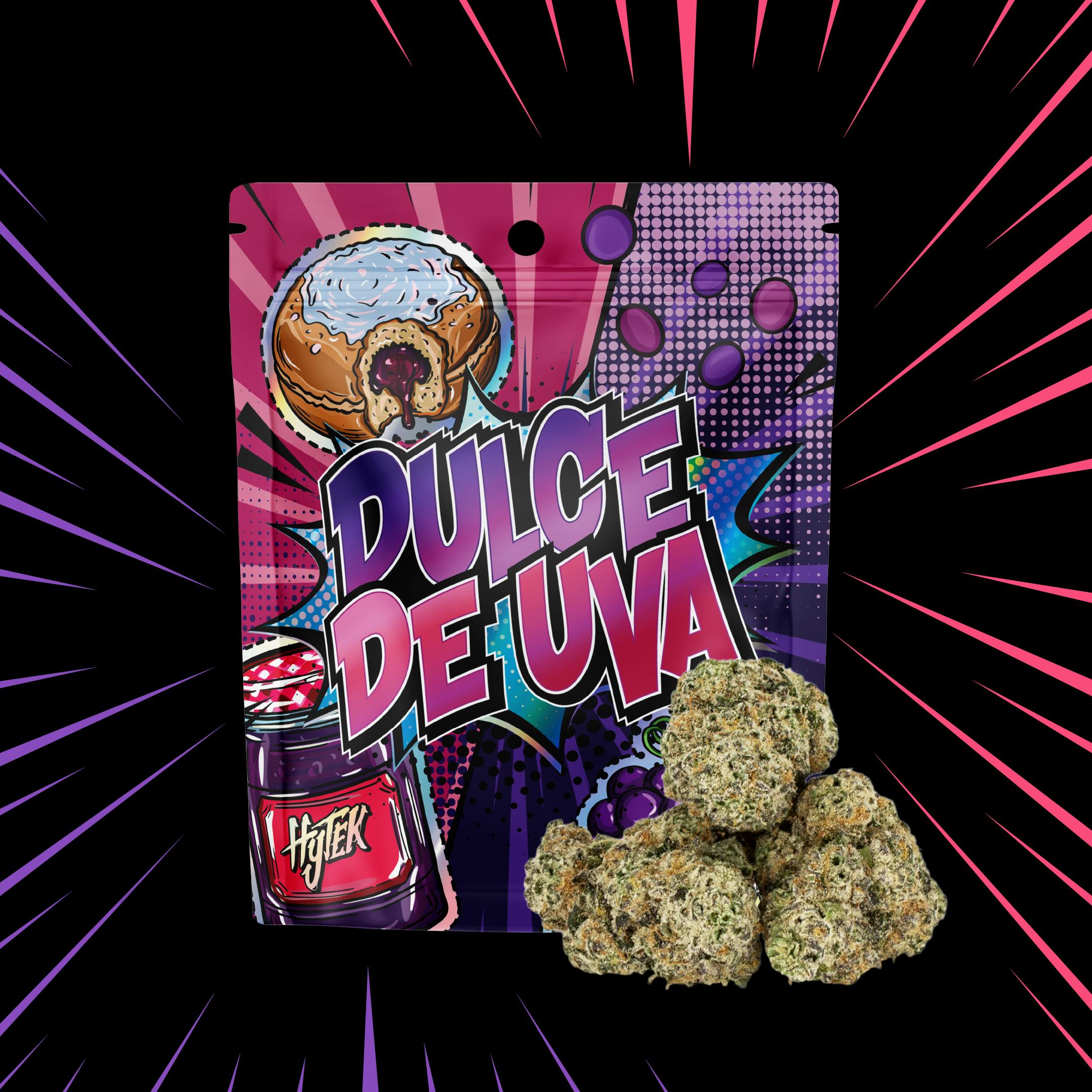 HYTEK | DULCE DE UVA | 1/8th PRE-PACK | 3.5g - Hytek