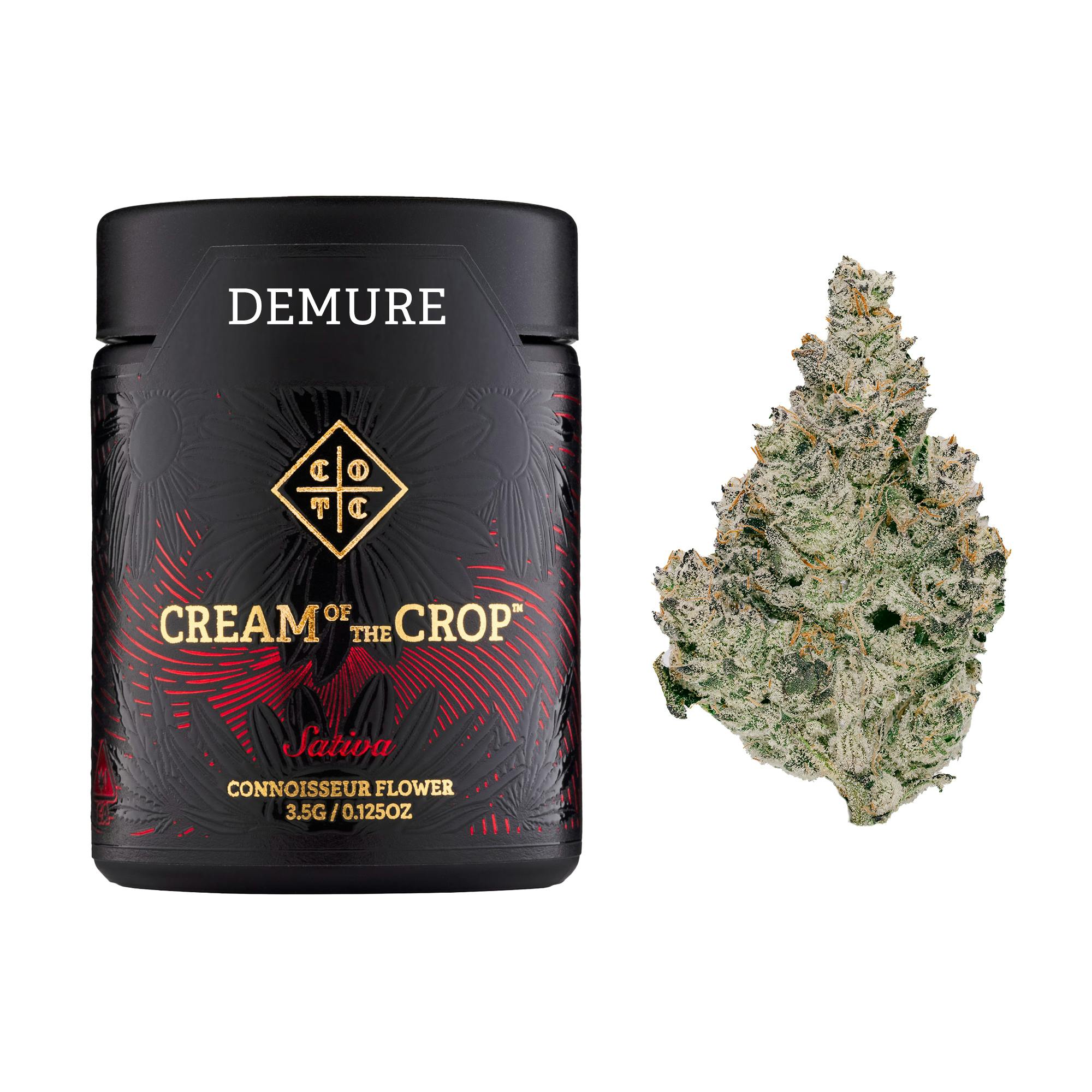 Demure | 3.5g | Flower - Cream of the Crop