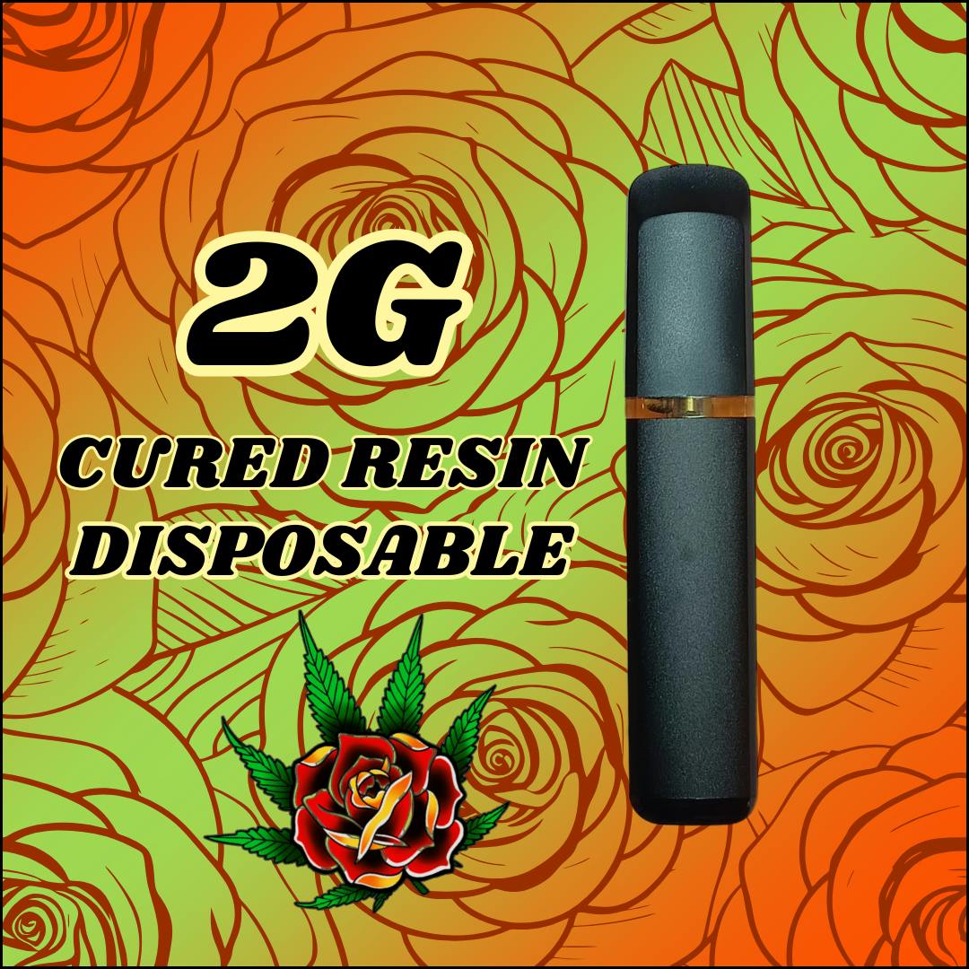 Eden Rose Cured Resin Disposable 2g - Cap Junky (Hybrid) - Eden Rose ...