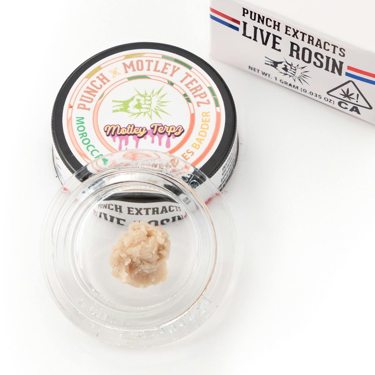 Moroccan Peach Pebbles Tier 4 Live Rosin Cold Cure Badder (1g) - Punch ...