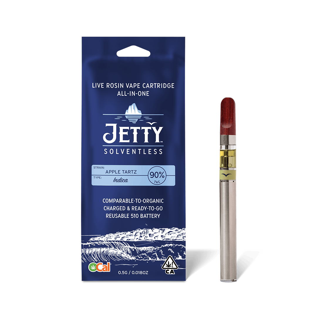 Apple Tartz OCal Solventless All-in-One Vape Pen .5g - Jetty Extracts