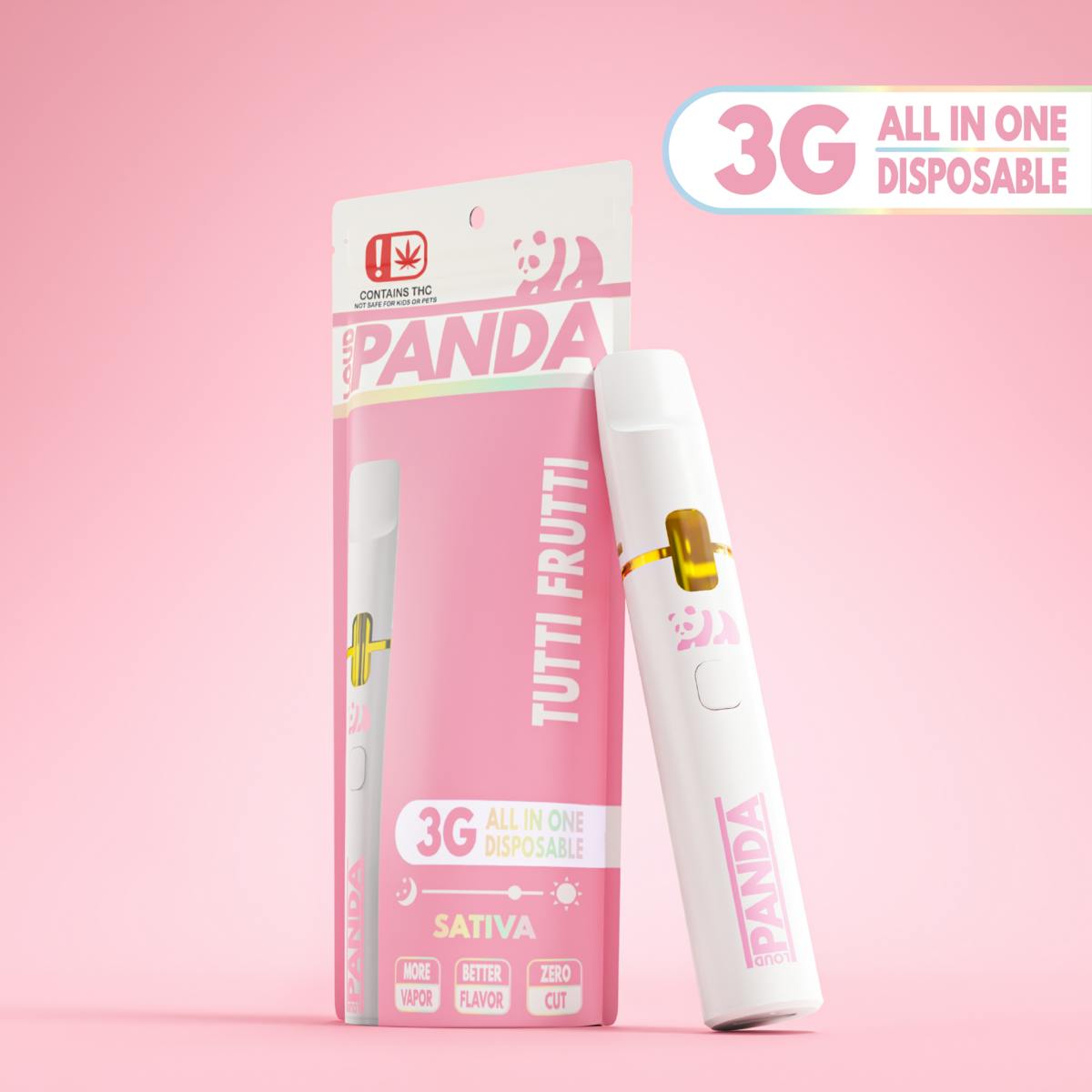 Loud Panda - Tutti Frutti - 3G Disposable - Loud Panda