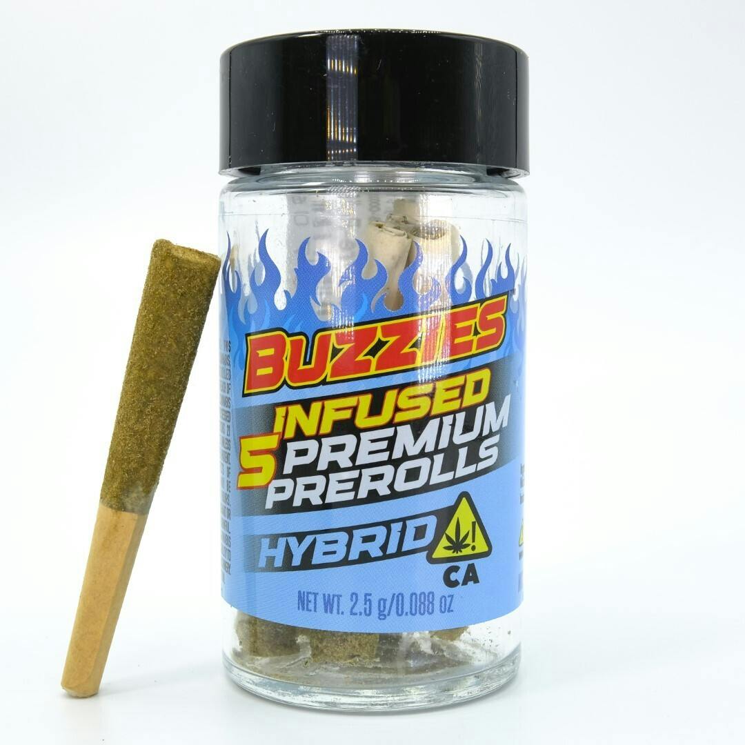 Hybrid 2.5g 5 Pack Infused Pre-Rolls - Buzzies - Buzzies