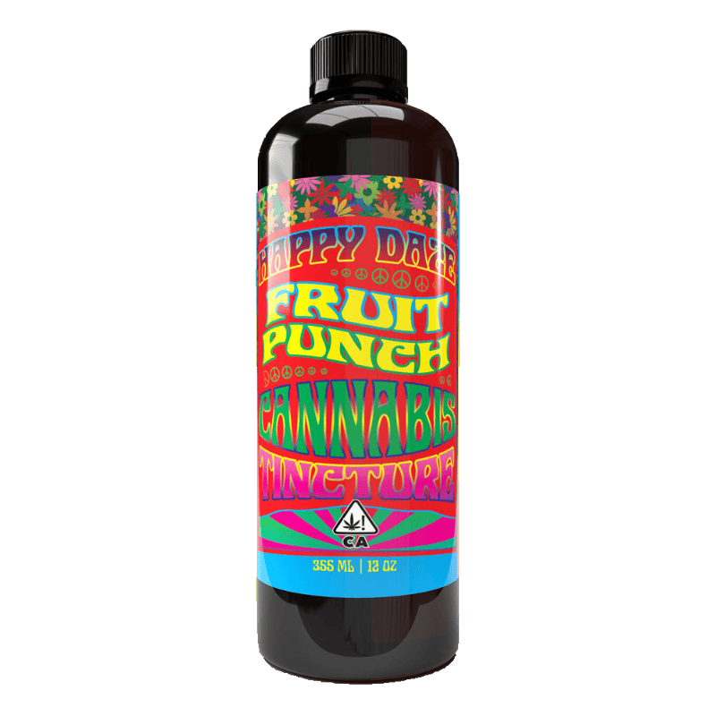 Fruit Punch 100mg 12oz Drink - Happy Daze - Happy Daze