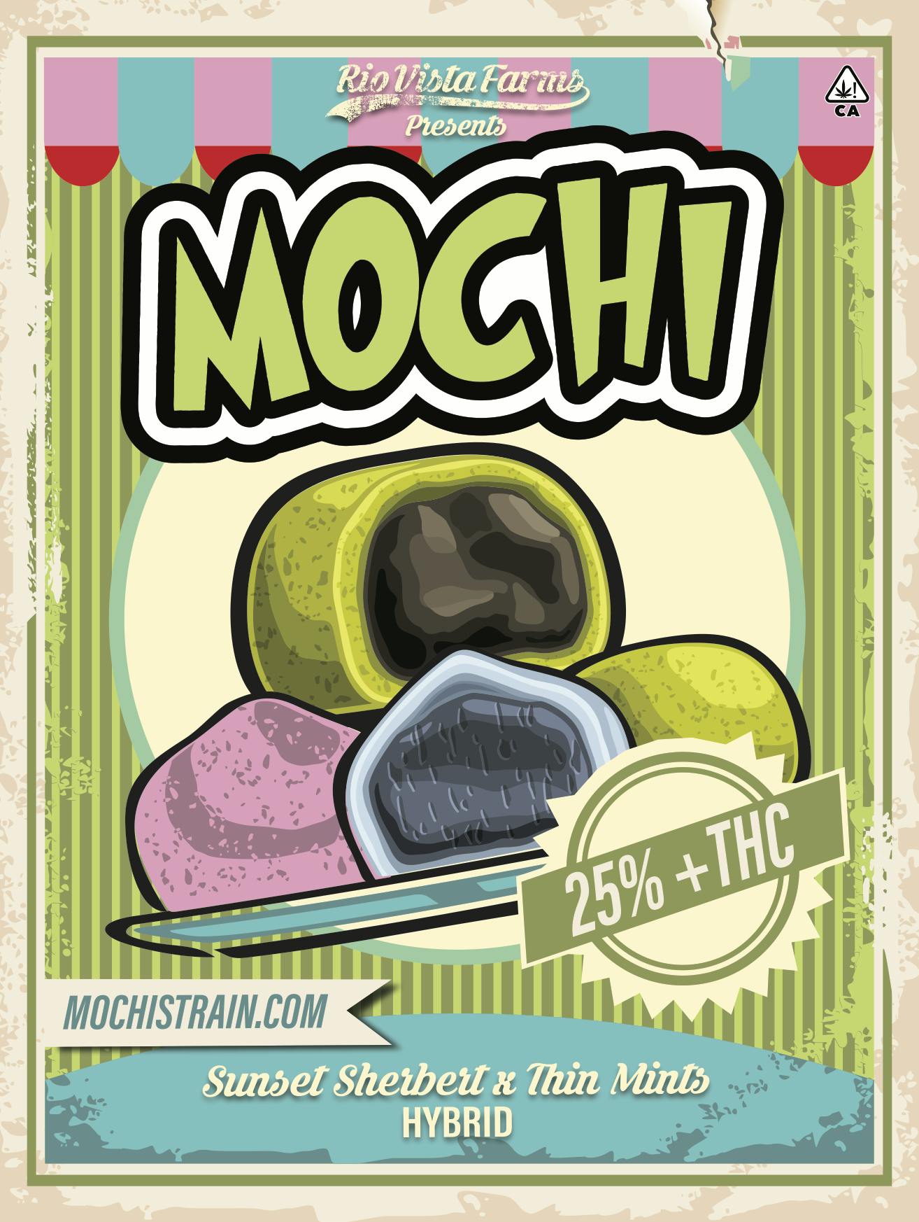 Poster- Mochi - Rio Vista Farms - Brand