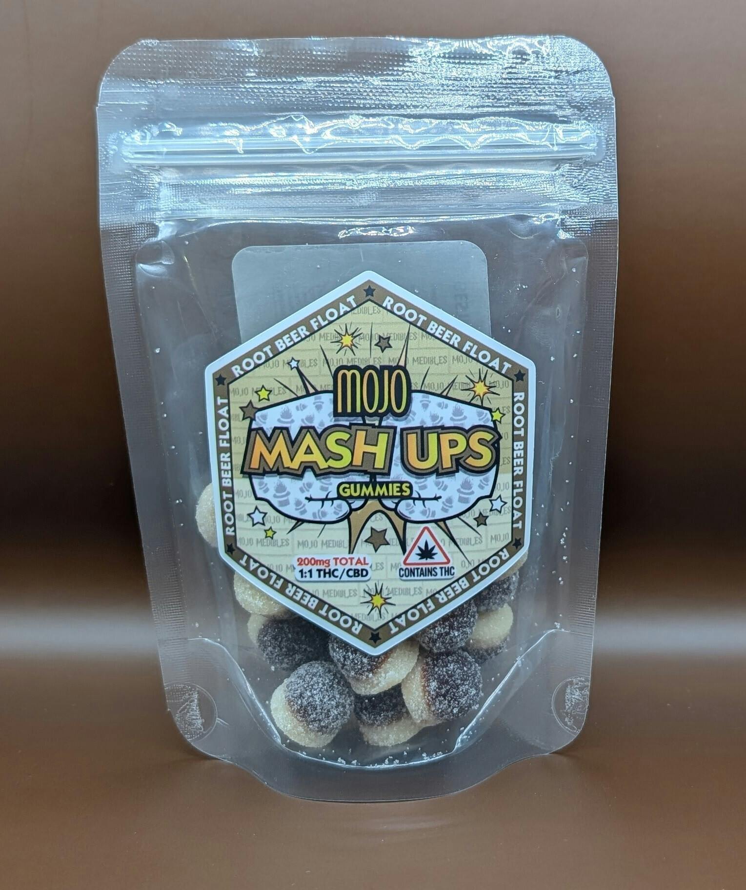 MOJO Mash Ups 1:1 Low Dose Gummies- ROOT BEER FLOAT - Mojo Medibles