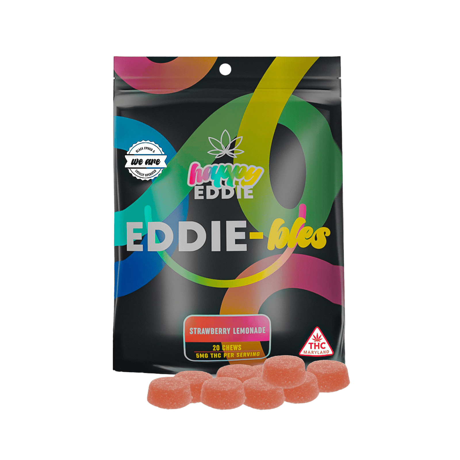 Happy Eddie Eddie-bles (5mg THC/20pcs) - Curio Wellness™