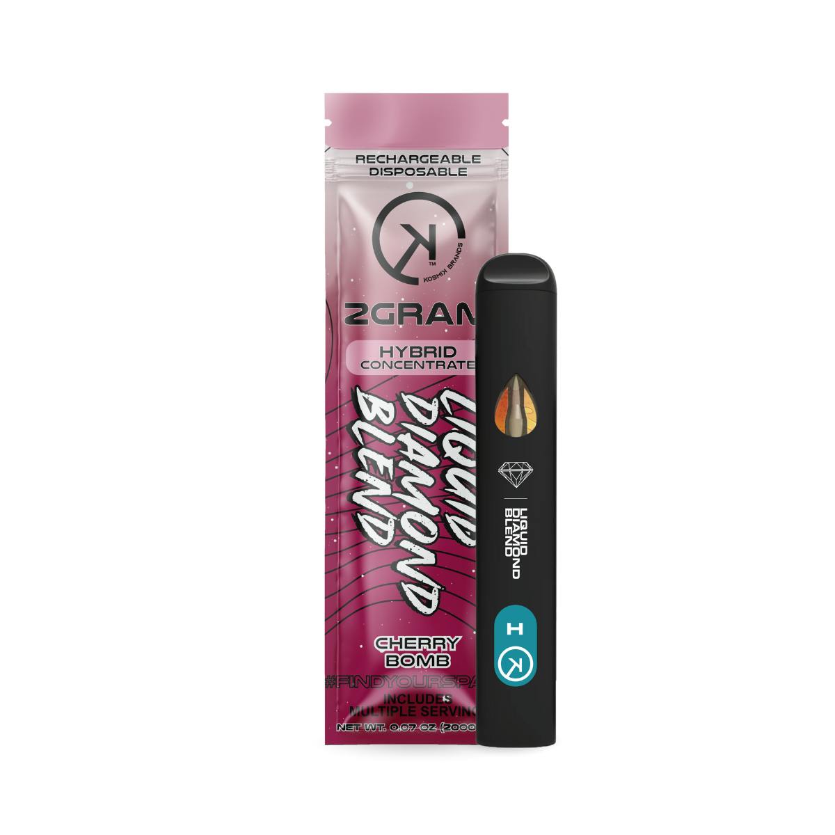 Kosmik - 2g Liquid Diamond Blend - Cherry Bomb - Hybrid - 710 Diamond co