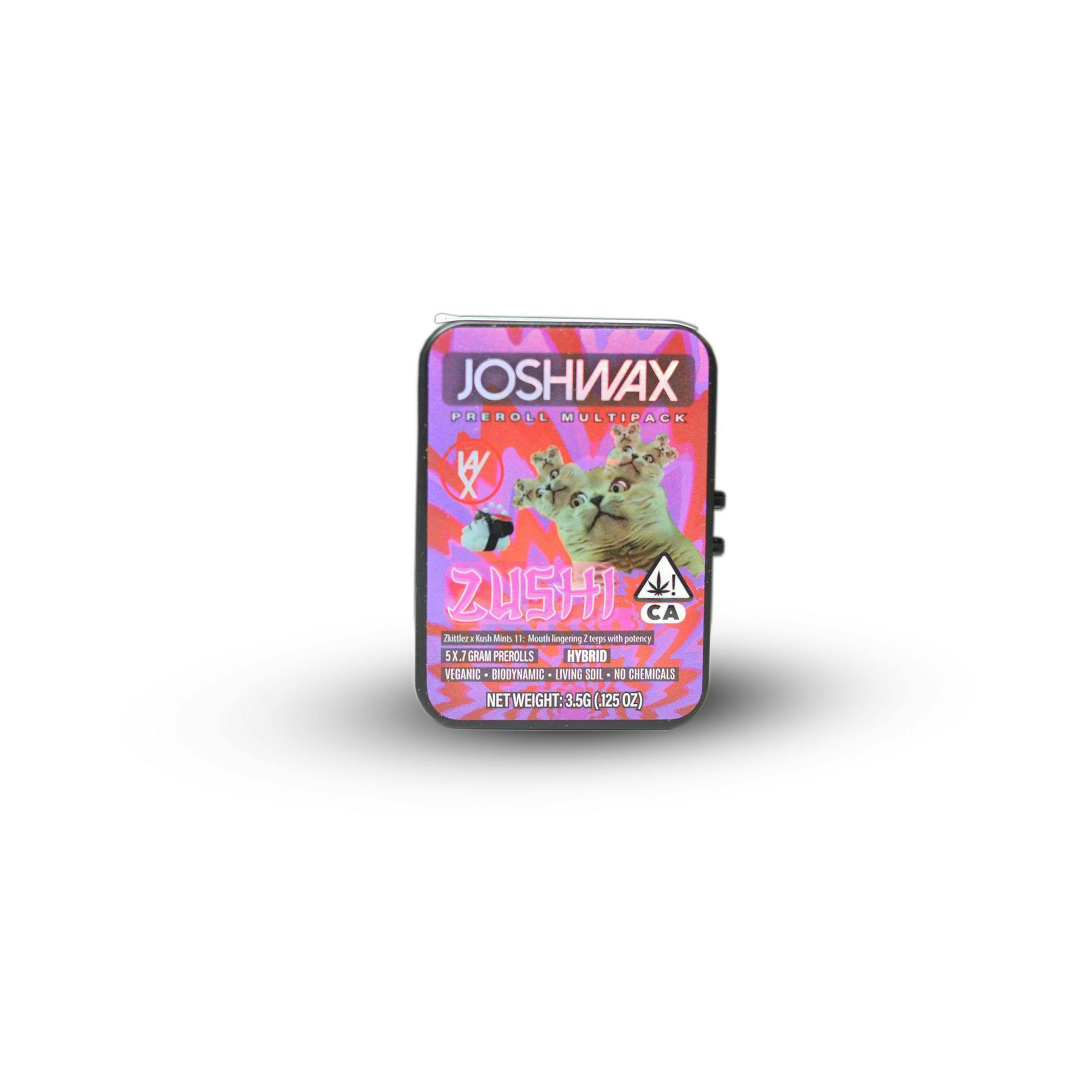 Zushi Pre Roll Pack | .7g x 5 - JOSHWAX