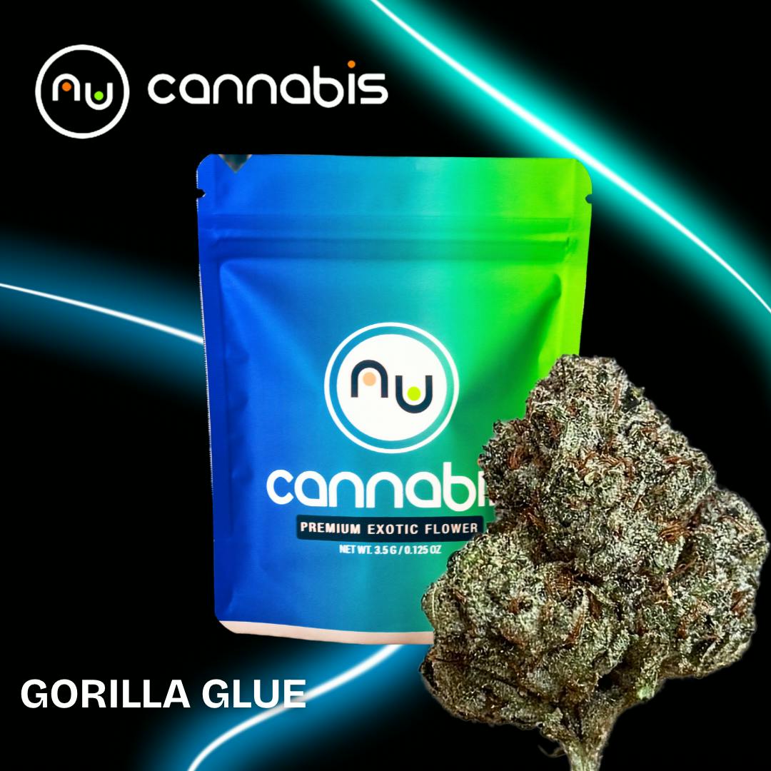 NuCannabis - Gorilla Glue 28g - PREMIUM INDOOR FLOWERS - Nu Cannabis Brand
