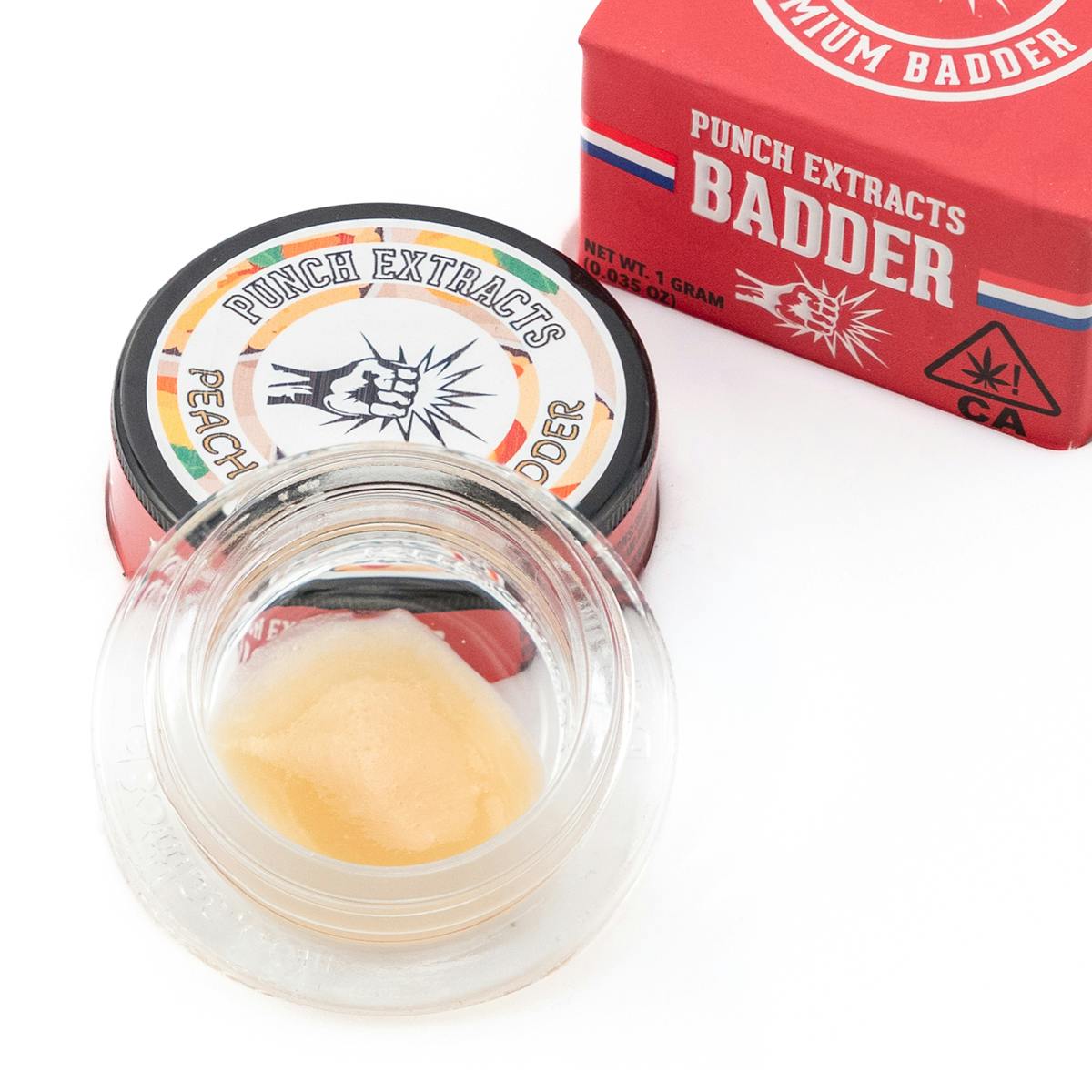 Peach Cobbler BHO Badder (1g) - Punch Edibles & Extracts
