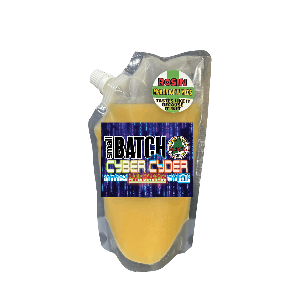 Full Spec RSO Juice/ "Cyber Cyder" 500mg - Small Batch - Small Batch Maine
