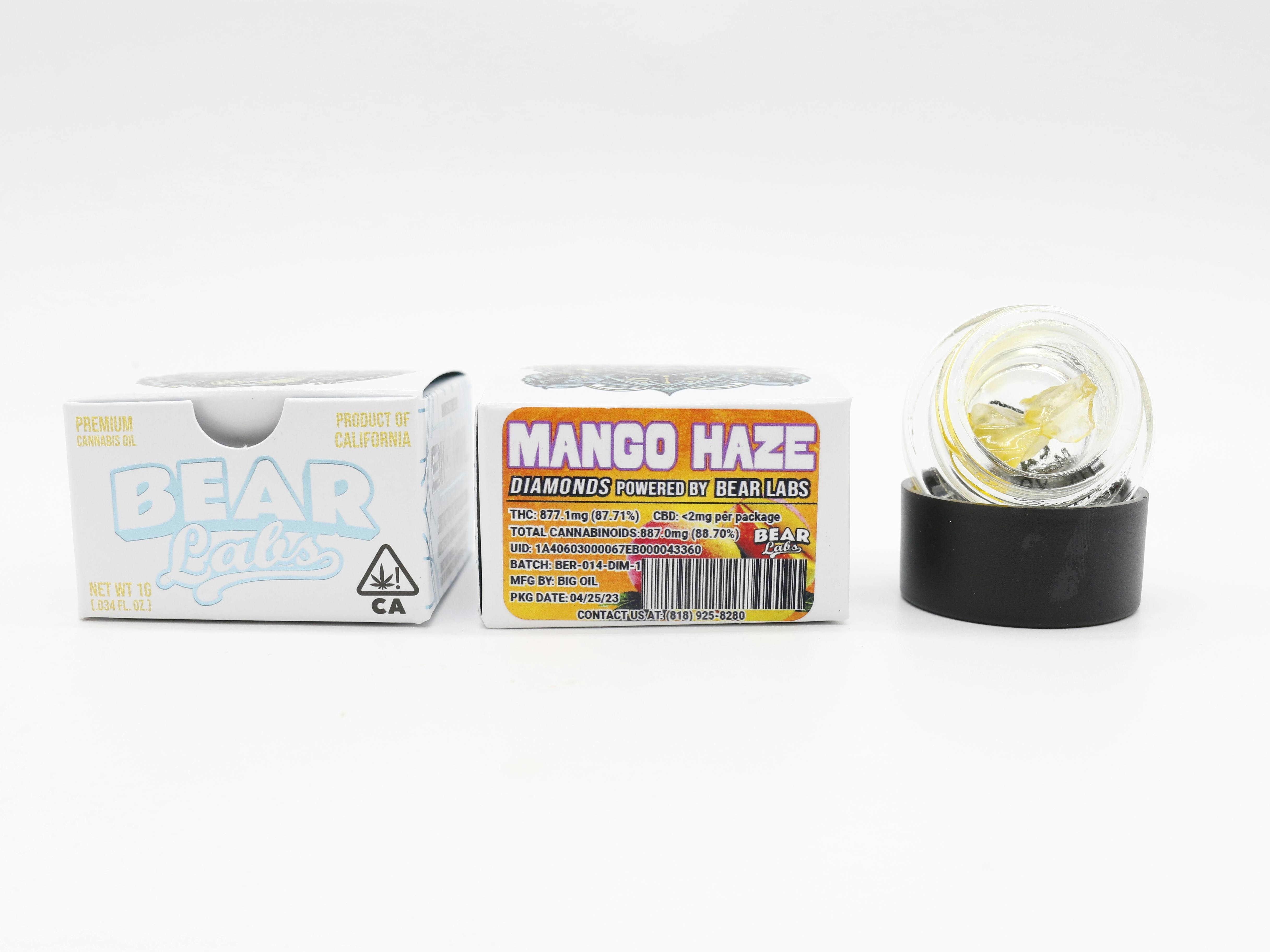Mango Haze Diamonds - 1g - Bear Labs