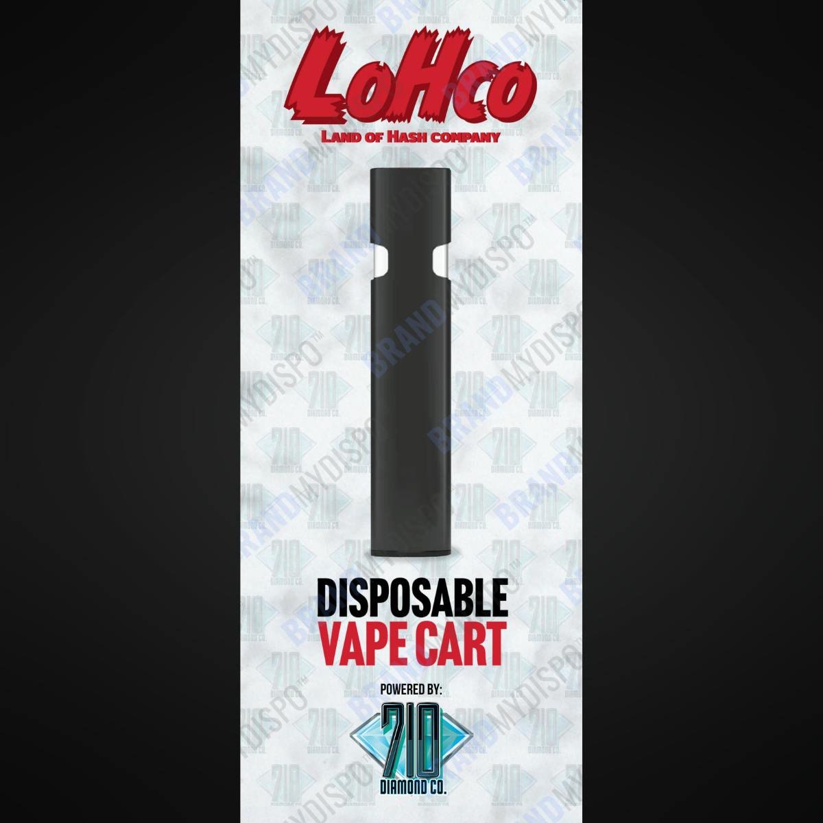 Lohco - 1g Disposable - Moon Bow - Hybrid - 710 Diamond co