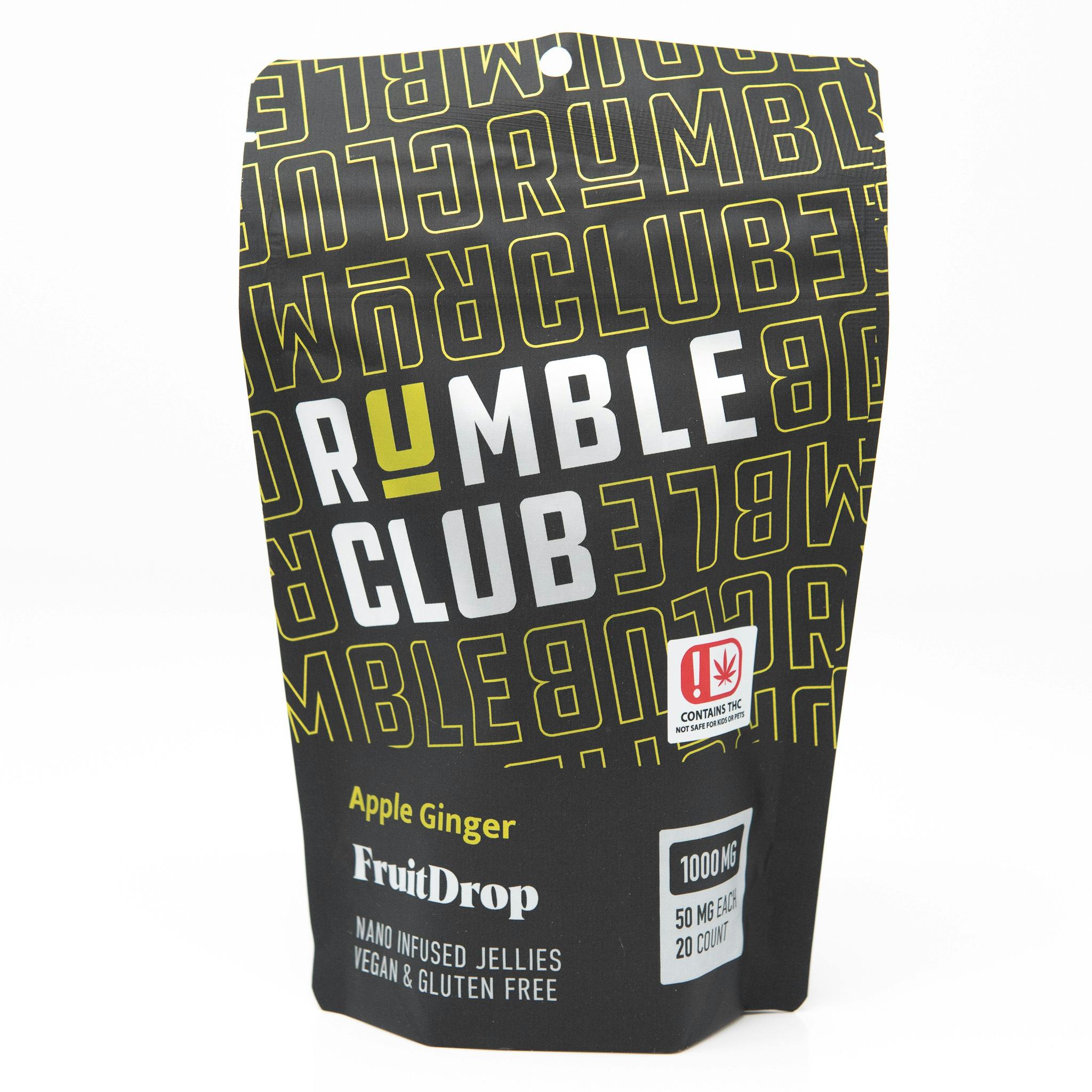 Rumble Club - Nano FruitDrop - 1000mg - Apple Ginger - Rumble Club