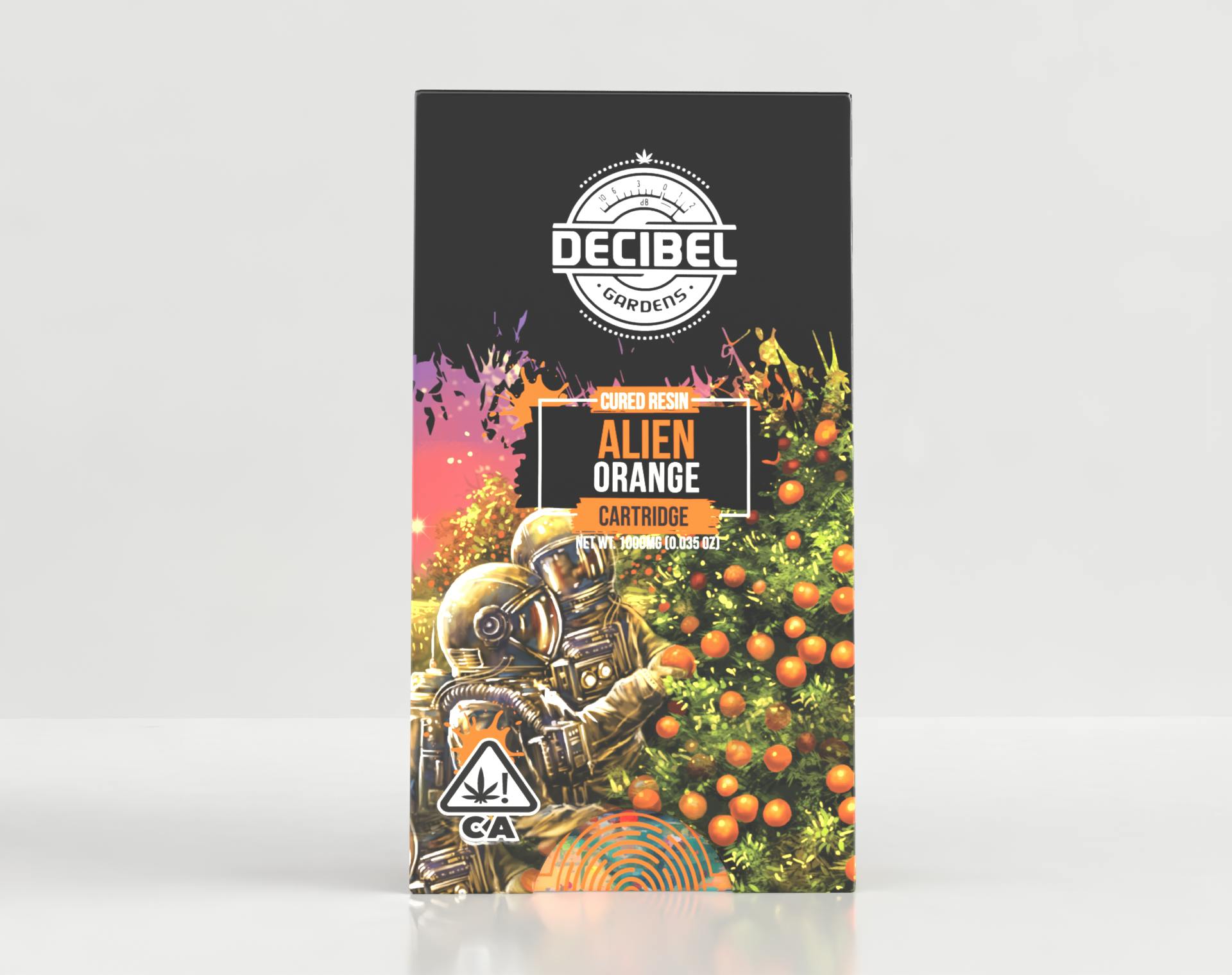Alien Orange - Cured Resin Cartridge (1g) - Decibel Gardens