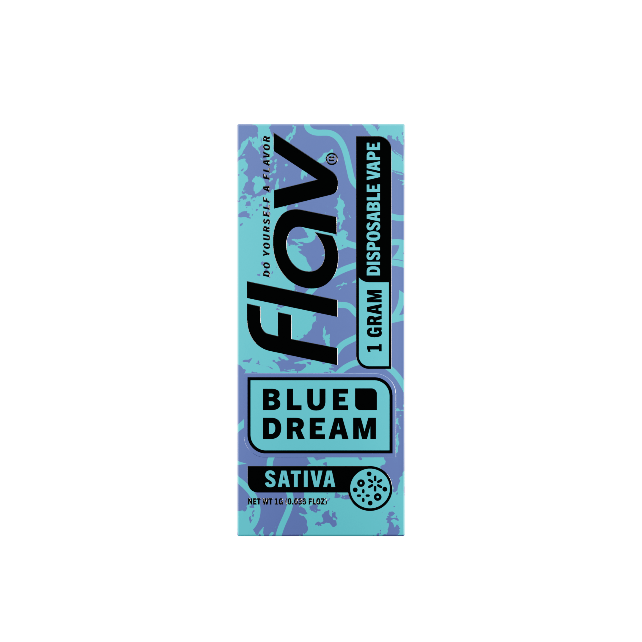 Flav - Distillate Disposable - 1.0g - Blue Dream - Sativa - Flav