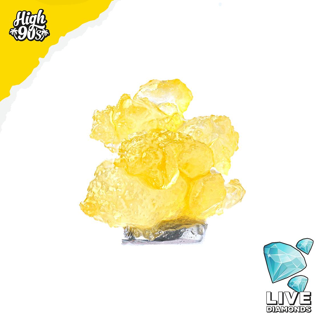 High 90s : Fire OG 1g Live Diamonds - HIGH 90s