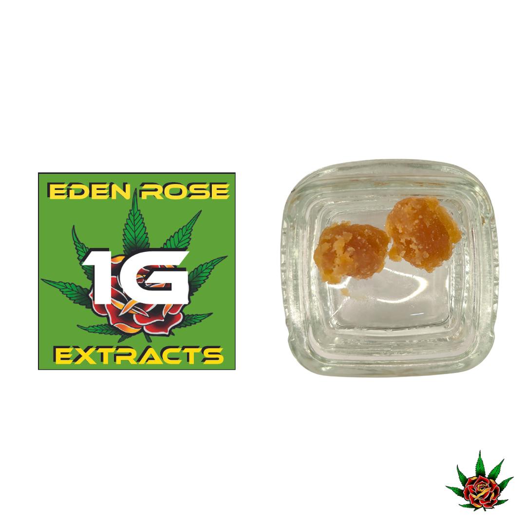 Eden Rose Extracts Live Resin 1g - GMO Cookies (Indica) - Eden Rose Processing