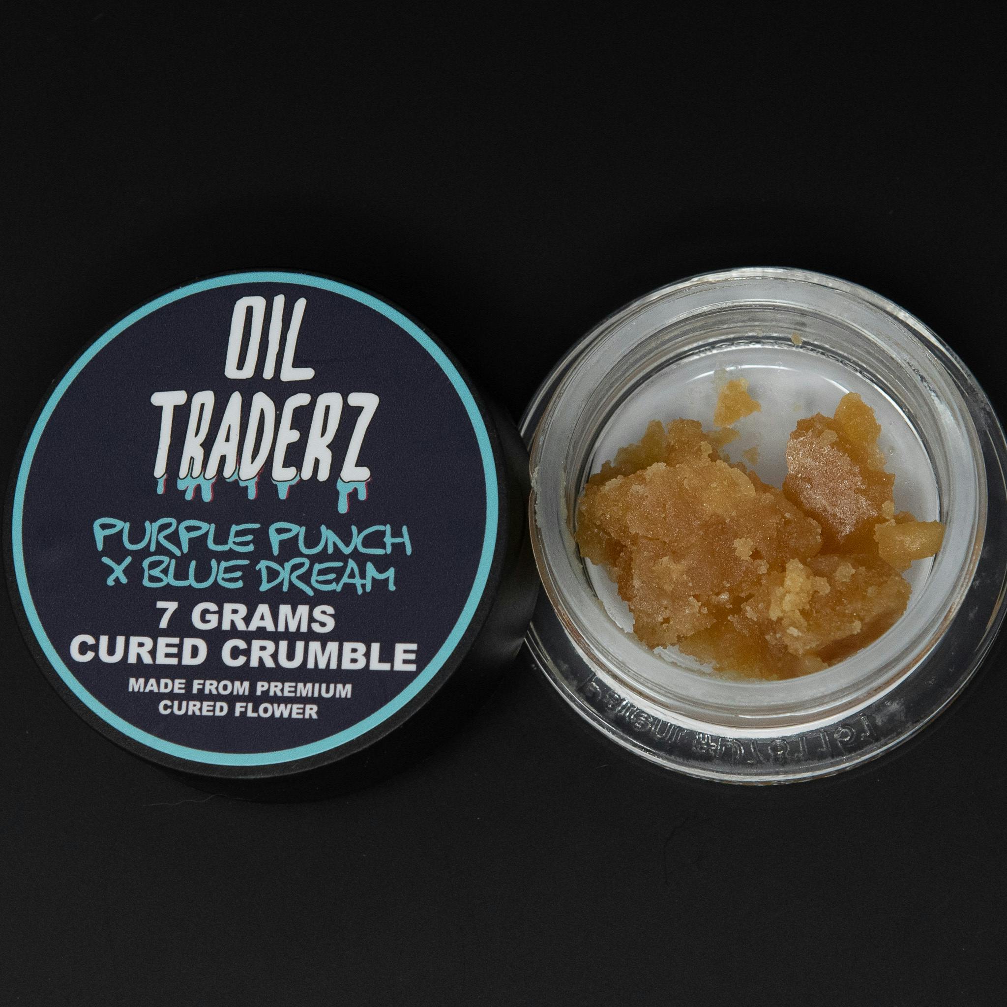 1g Purple Punch x Blue Dream Cured Crumble - Oil Traderz (Hybrid) - Oil ...