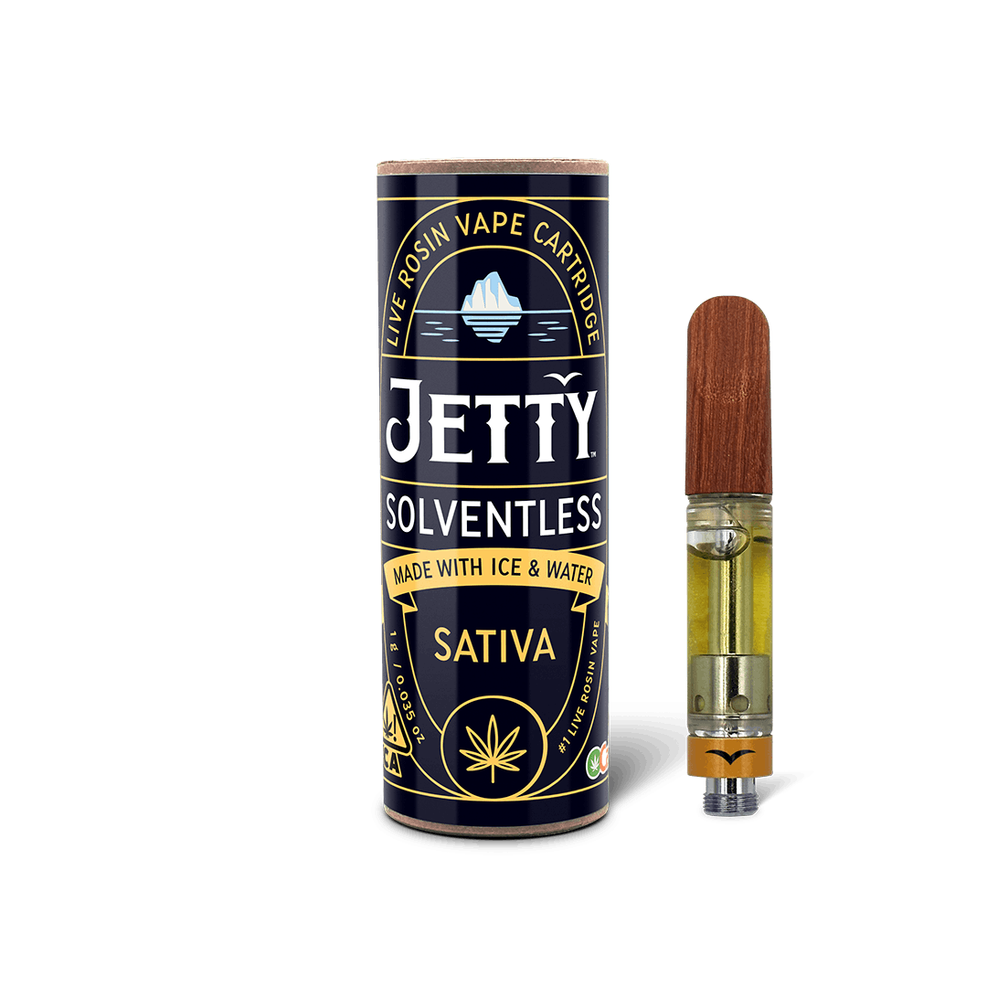 Jetty Cartridge OCal Solventless 1g Strawberry Sliders - Jetty Extracts