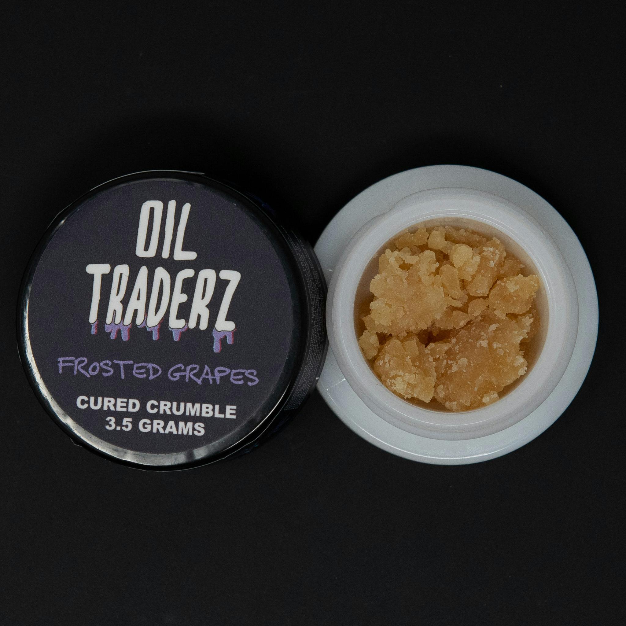 3.5g Frosted Grapes Cured Crumble - Oil Traderz (Indica) - Oil Traderz