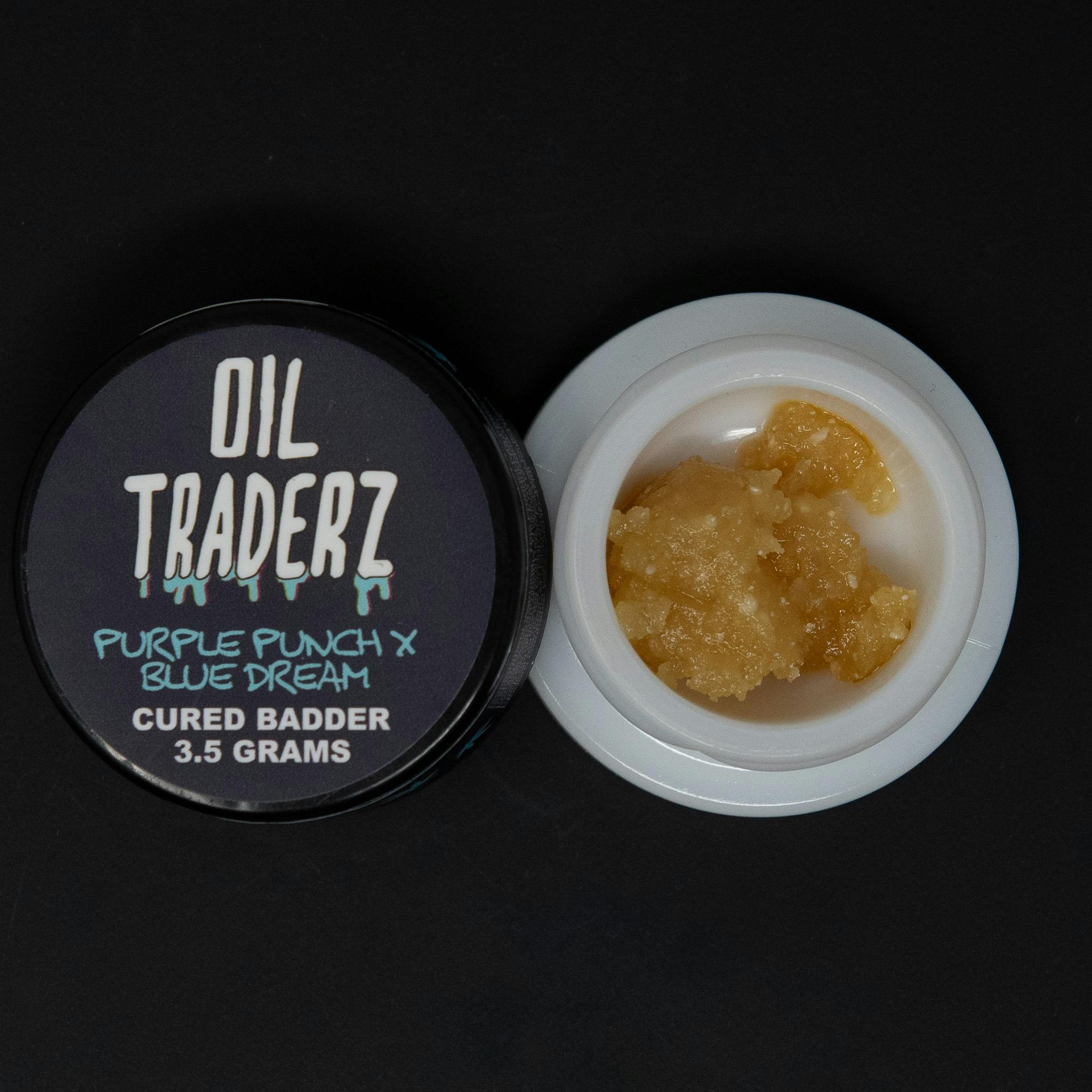 3.5g Purple Punch x Blue Dream Cured Badder - Oil Traderz (Hybrid ...
