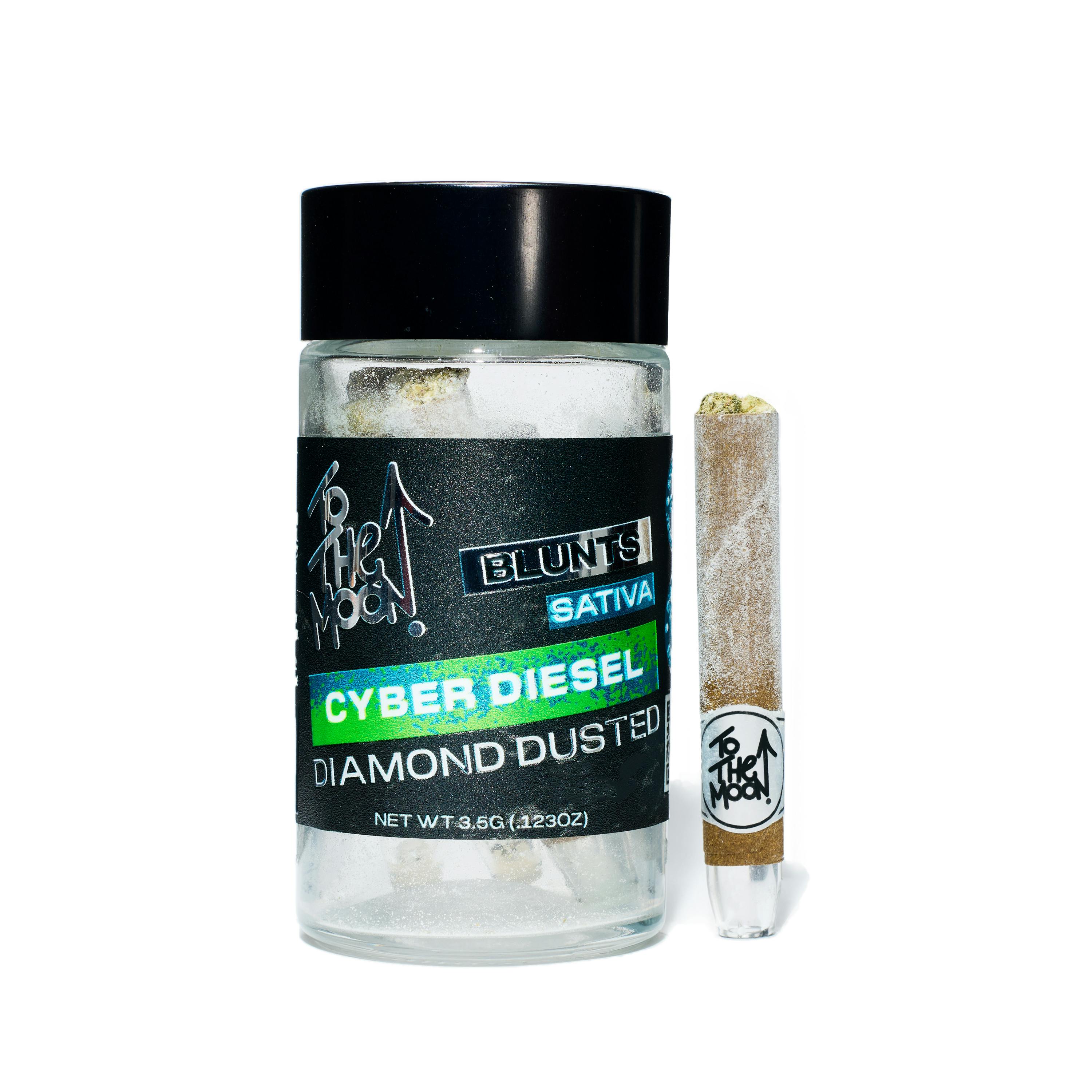 Cyber Diesel - Diamond Dusted Blunts 5pk - 3.5g - Sativa - To The Moon