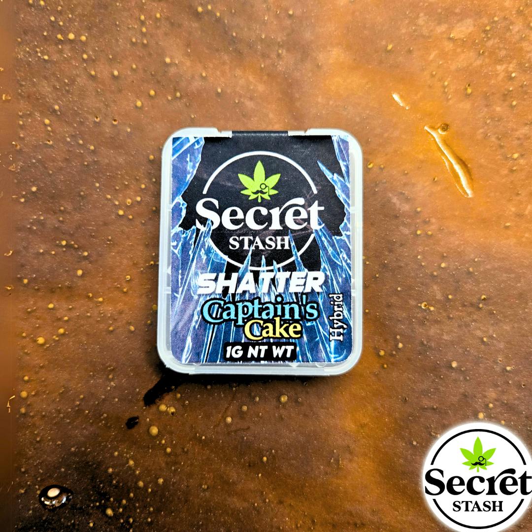 Shatter - Captain's Cake - 1g - Secret Stash